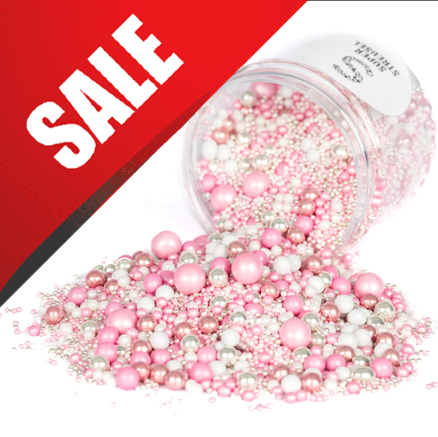 10% OFF SALE - Shiny Shimmer - Super Streusel sprinkles – Devlin Design Studio