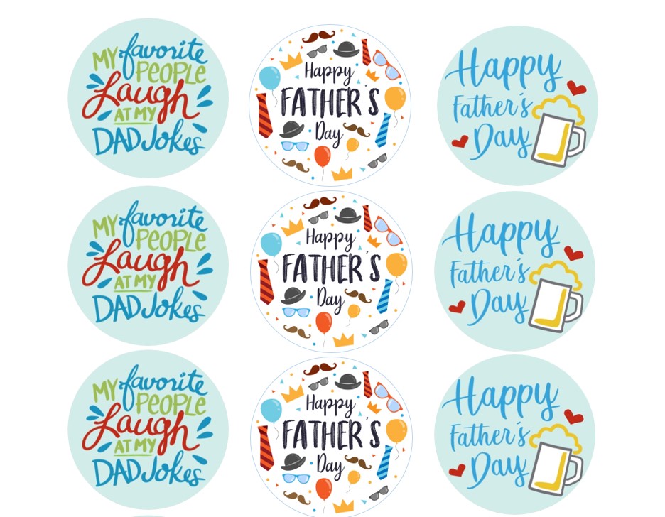 Fathers Day Edible Images – Devlin Design Studio