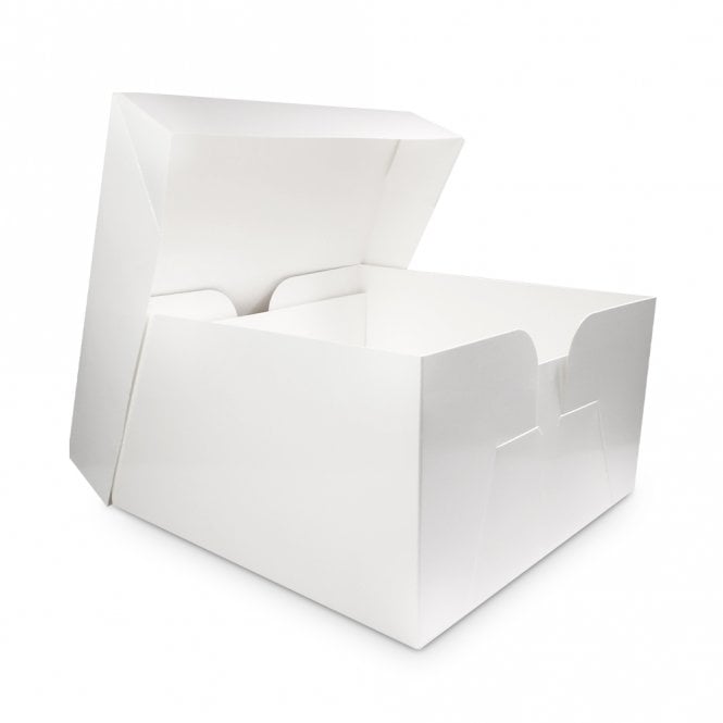 14" white cake boxes with lid – Devlin Design Studio